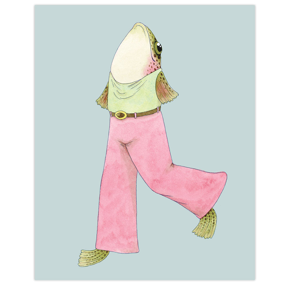 Fish Pants print – Bee's Knees Industries