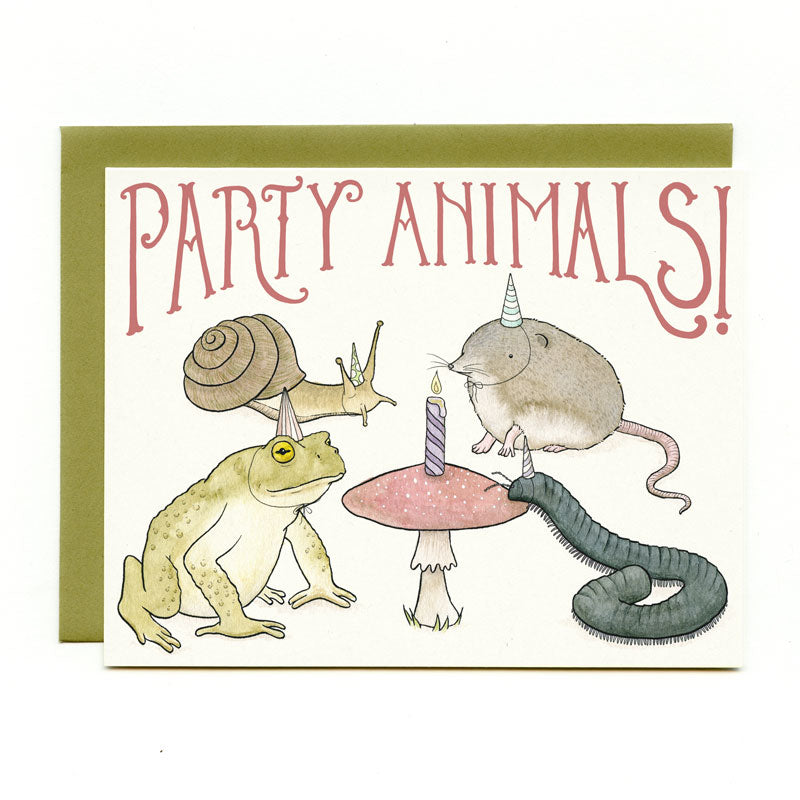 Party Animals Birthday Card – Bee's Knees Industries