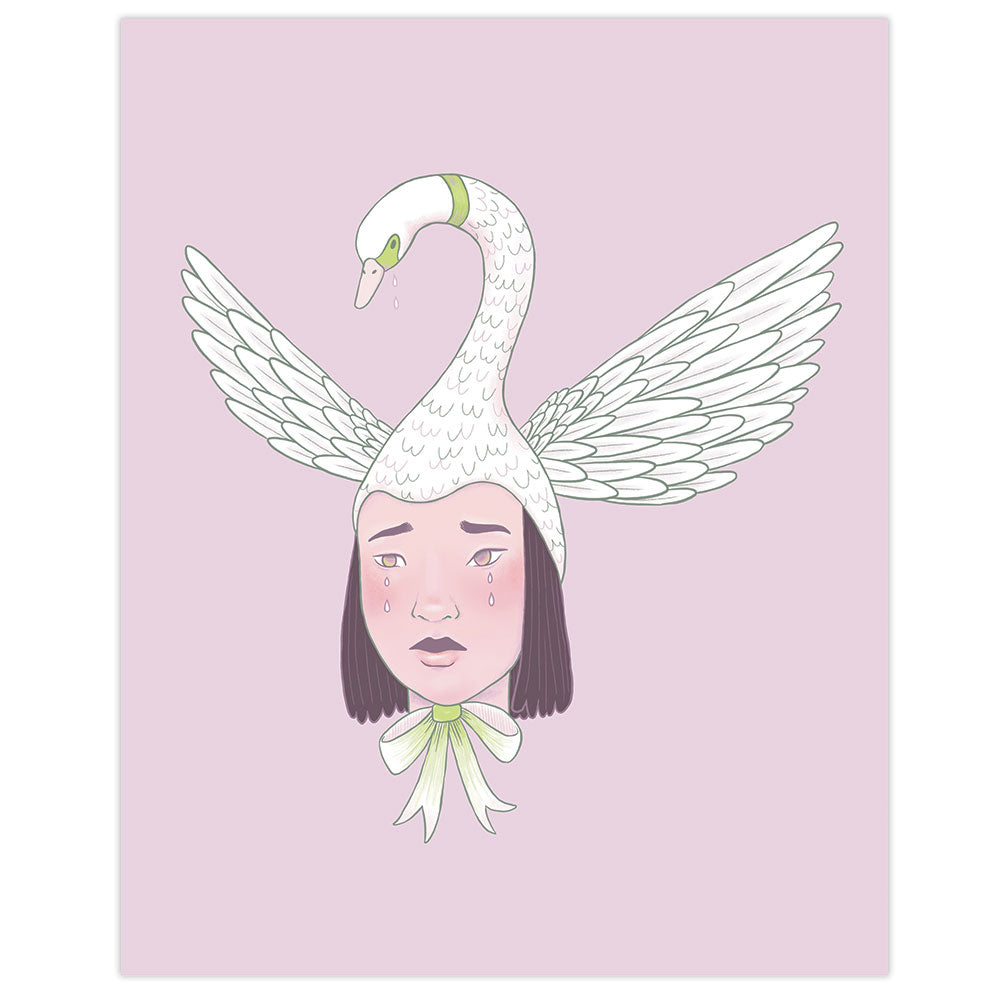 Swan Hat Print – Bee's Knees Industries