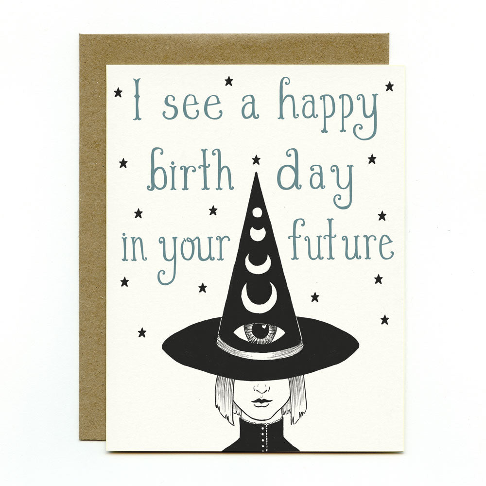 Third Eye Witch Birthday Card – Bee's Knees Industries